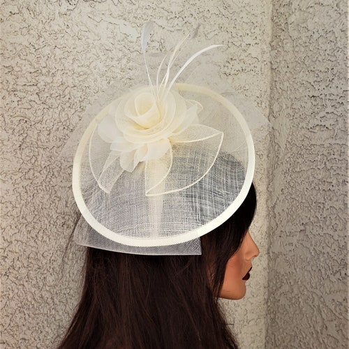 Kentucky Derby Hat Ivory - Etsy