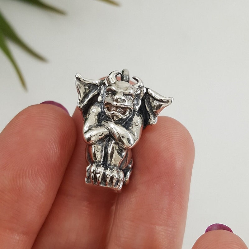 Gargoyle Necklace - Etsy