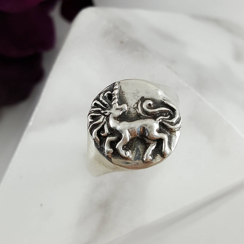 Unicorn Ring - Etsy