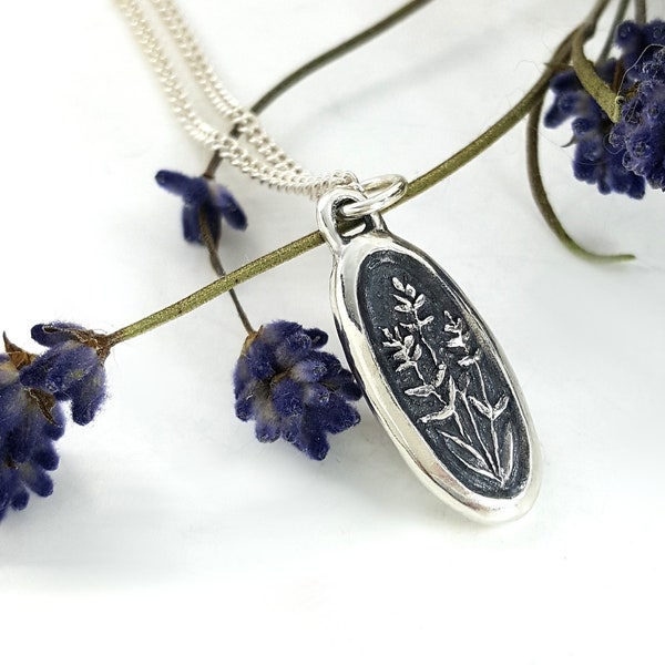 Lavender Necklace - Etsy
