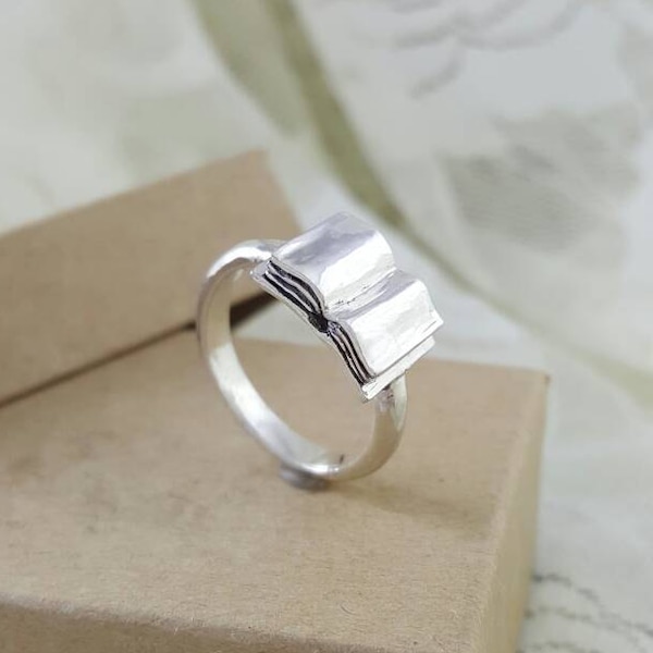 Book Ring - Etsy