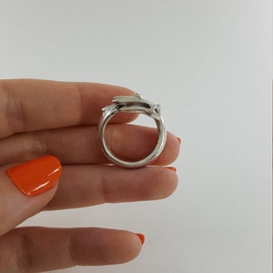 Dragon Wrap Ring in Sterling Silver, Silver Dragon Ring, Silver Wrap ...