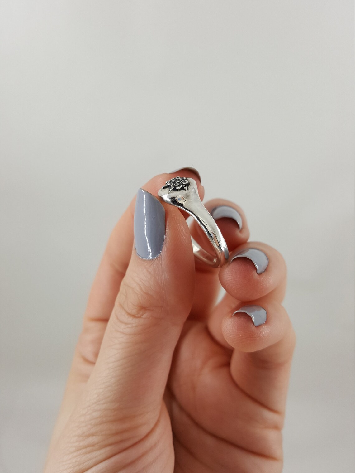 Black Sheep Ring in Sterling Silver Silver and Enamel Ring - Etsy