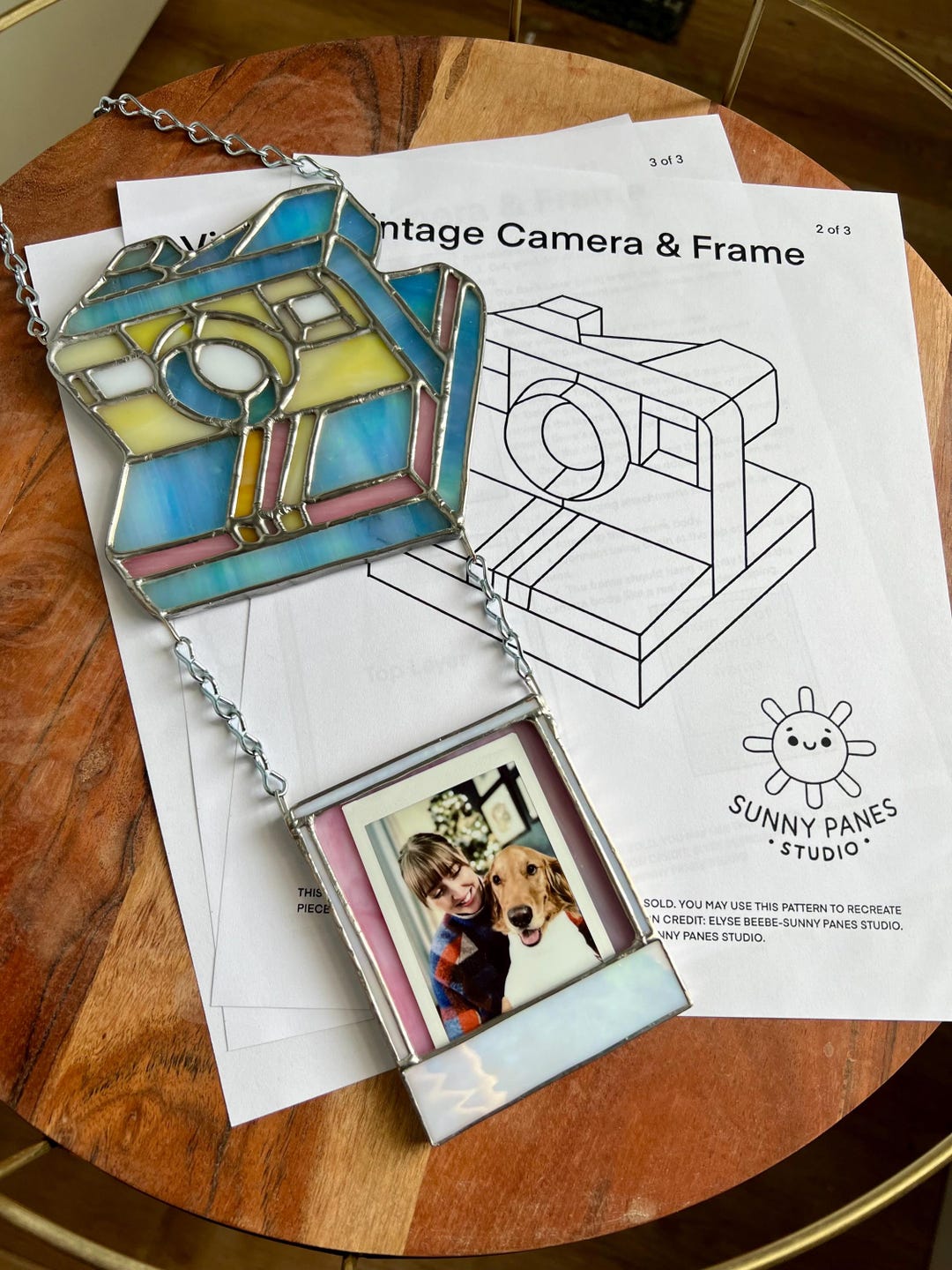 Vintage Camera & Frame Pattern- Intermediate Level (PDF File) - Etsy