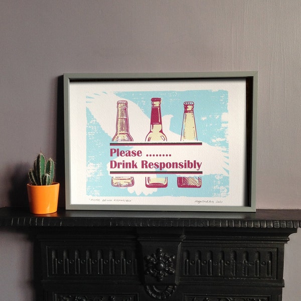 Please Drink Responsibly - Etsy