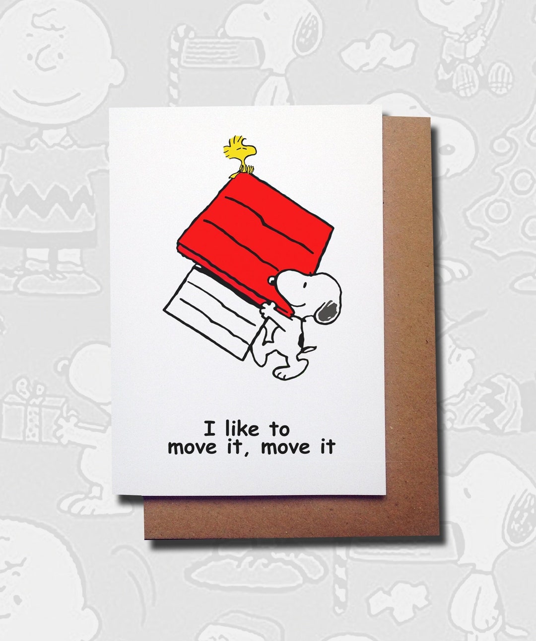 Snoopy Peanuts New Home, Move House, Congratulations House Warming ...