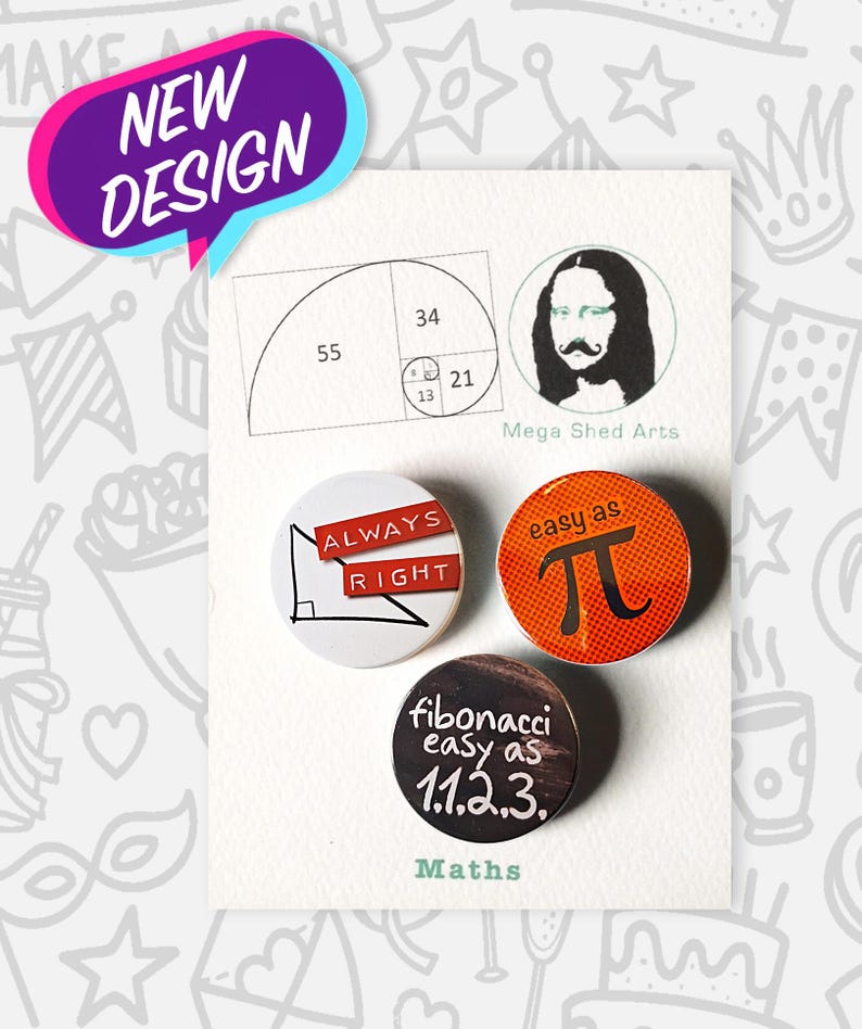 Maths Badges, Pin Badge, Geek Math Jokes, Big Bang Theory, Birthday ...