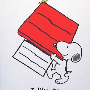 Snoopy Peanuts New Home, Move House, Félicitations pour le ...