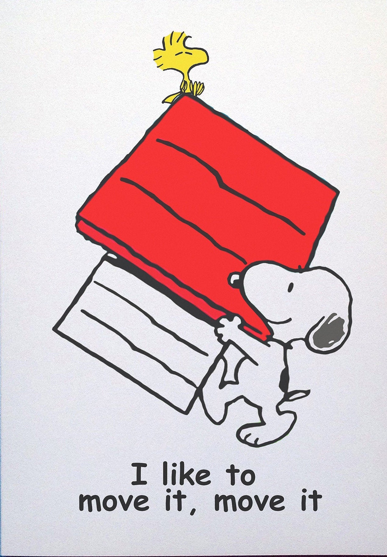 Snoopy Peanuts New Home, Move House, Congratulations House Warming ...