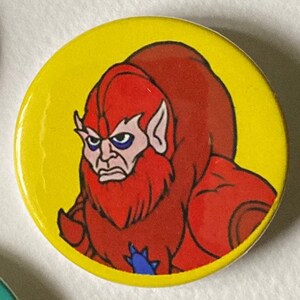 He-man and Masters of the Universe Button Pin Badge. - Etsy