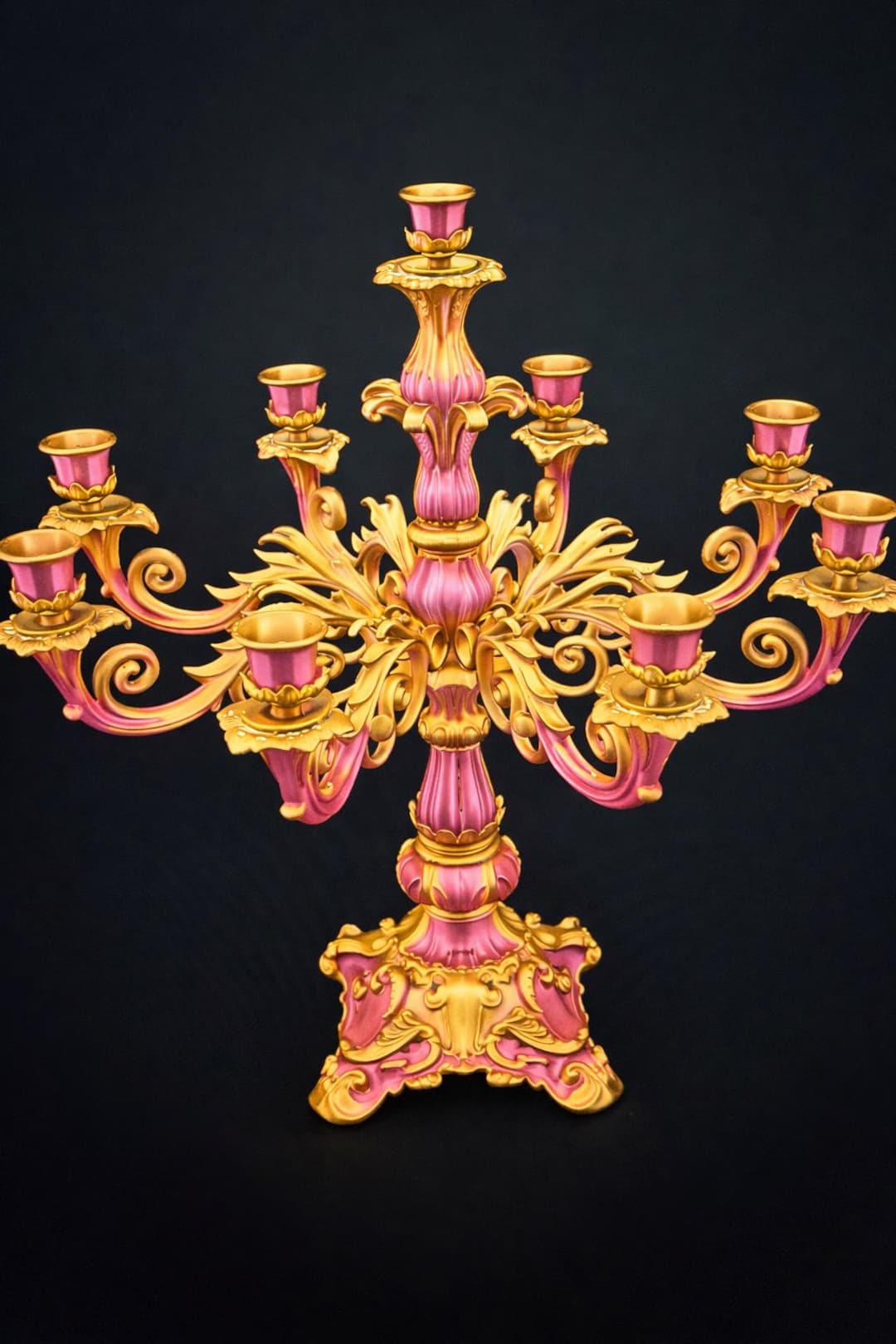 Elegant Candelabra – STL File for 3D Printing, Gothic Home Decor, 3D ...