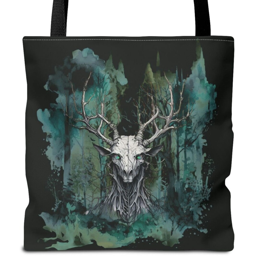 Wendigo Tote Bag for Books With Forest Legend Tote Bag for Travel Bag ...