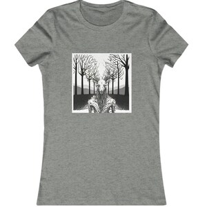 Wendigo Womens Favorite Tee, Cryptid, Supernatural Being, Windigo ...