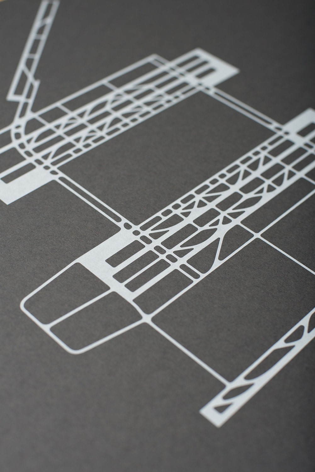 DFW: Dallas / Fort Worth International Screenprint - Etsy