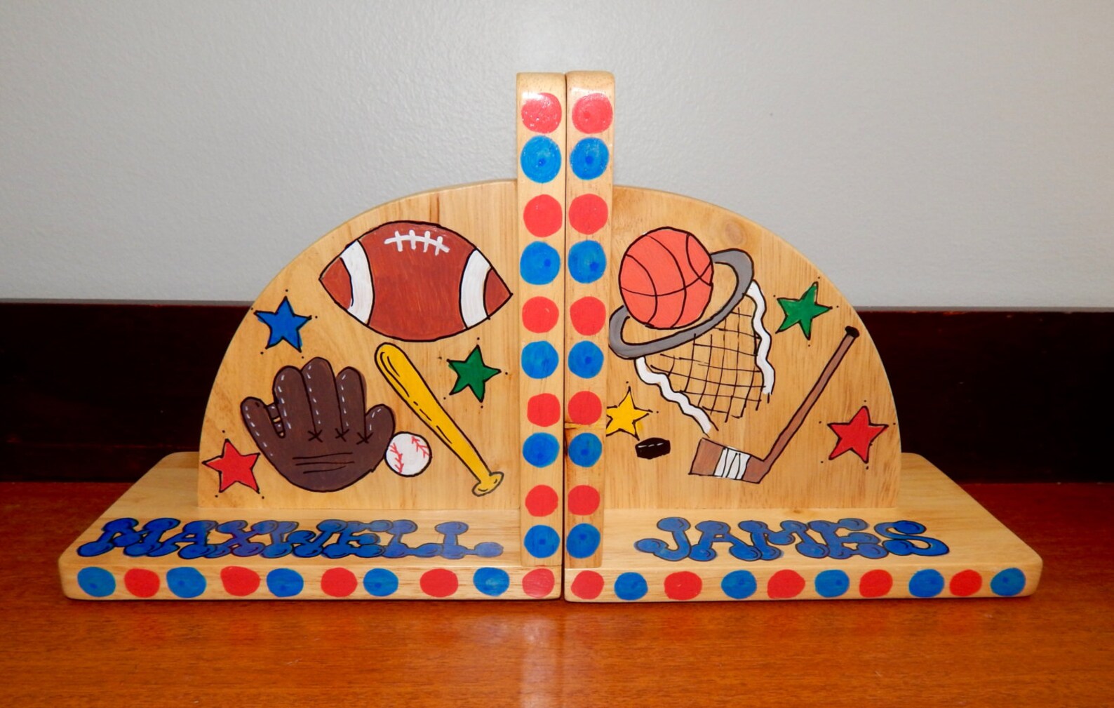Sports Theme Bookends - Etsy