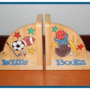 Sports Theme Bookends - Etsy