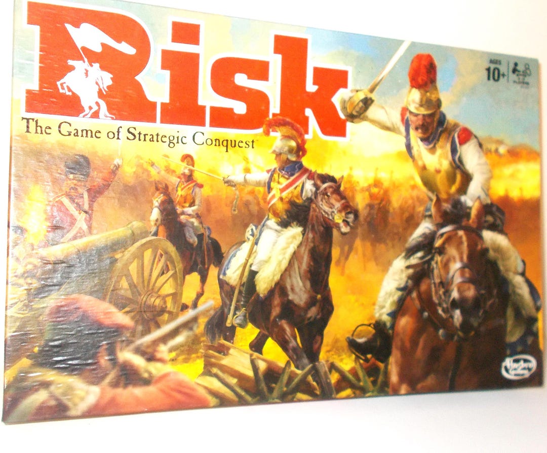 Vintage Risk Board Game of Strategic Conquest Complete by Hasbro Gaming ...