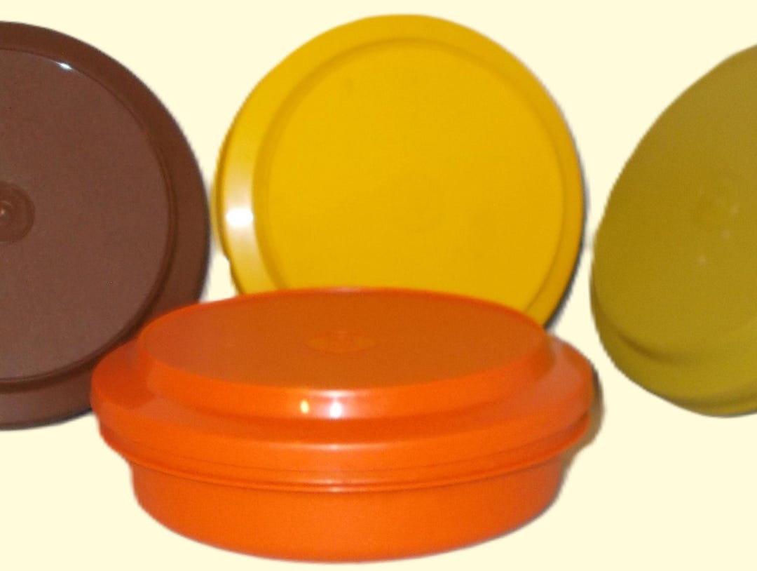 Vintage Tupperware Seal N Save Bowls: 1980s Retro Kitchen Storage - Etsy