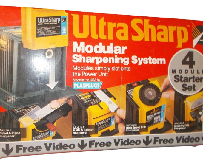 Plasplugs Sharpening Systems the Ultra Sharp Four Module for Knives ...