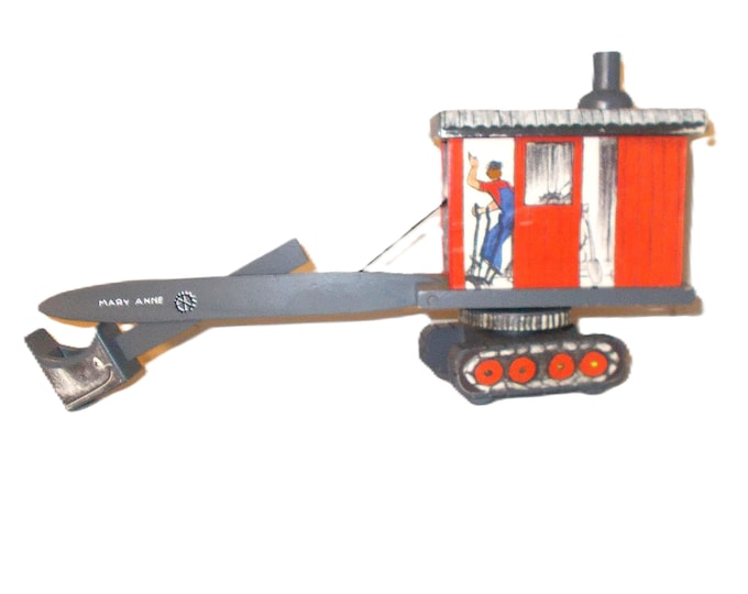 Vintage Schilling Wooden Mary Ann Steam Shovel - A Mike Mulligan ‘we ...