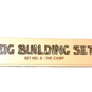 Vintage Roy Toy Log Cabin No. 9 – Classic Wooden Building Set - Etsy