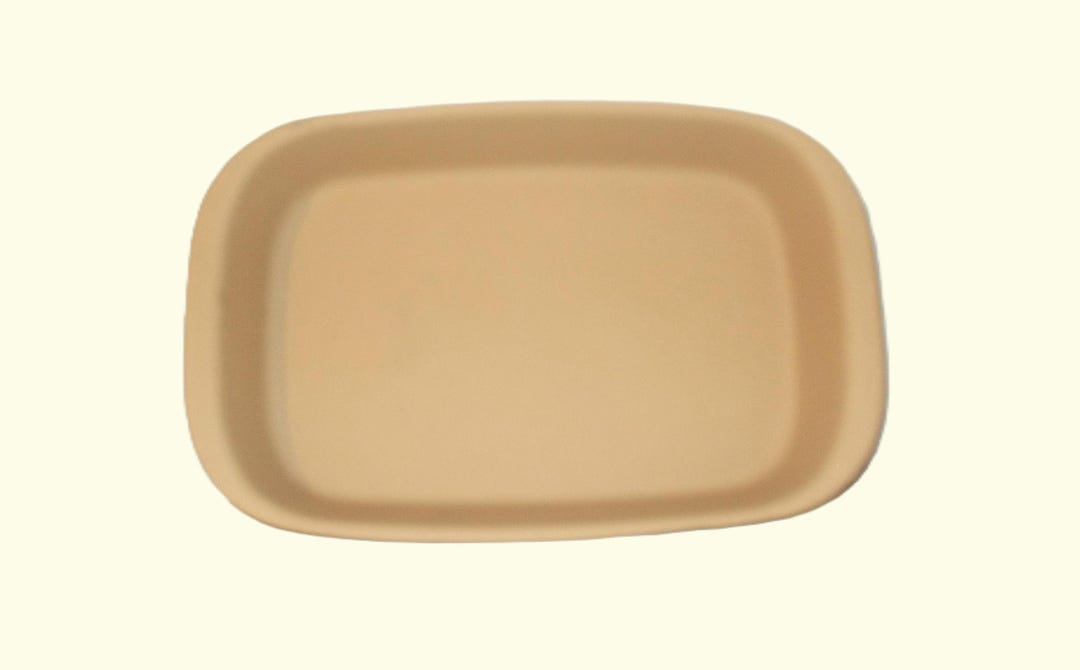 Vintage Pampered Chef Stoneware Roasting Pan Lasagna Pan 15 by 9.5 ...