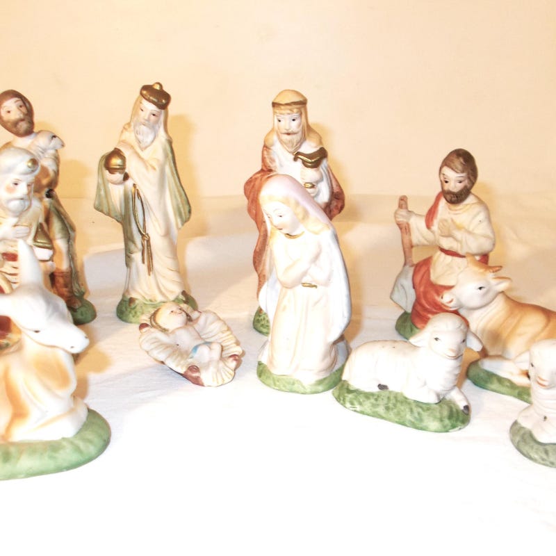 Vintage Nativity - Etsy