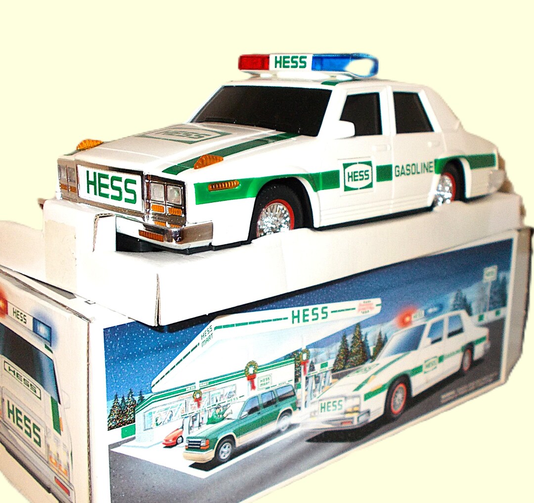 1993 Hess Patrol Car – Lights & Sirens Work – Original Box – Vintage ...