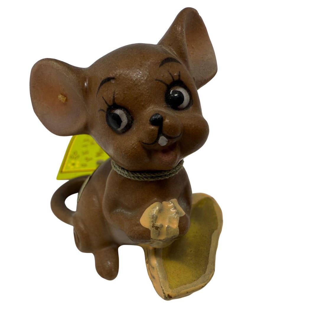 Vintage Josef Originals Mouse Village Figurine PEANUTS, Ceramic Mouse ...