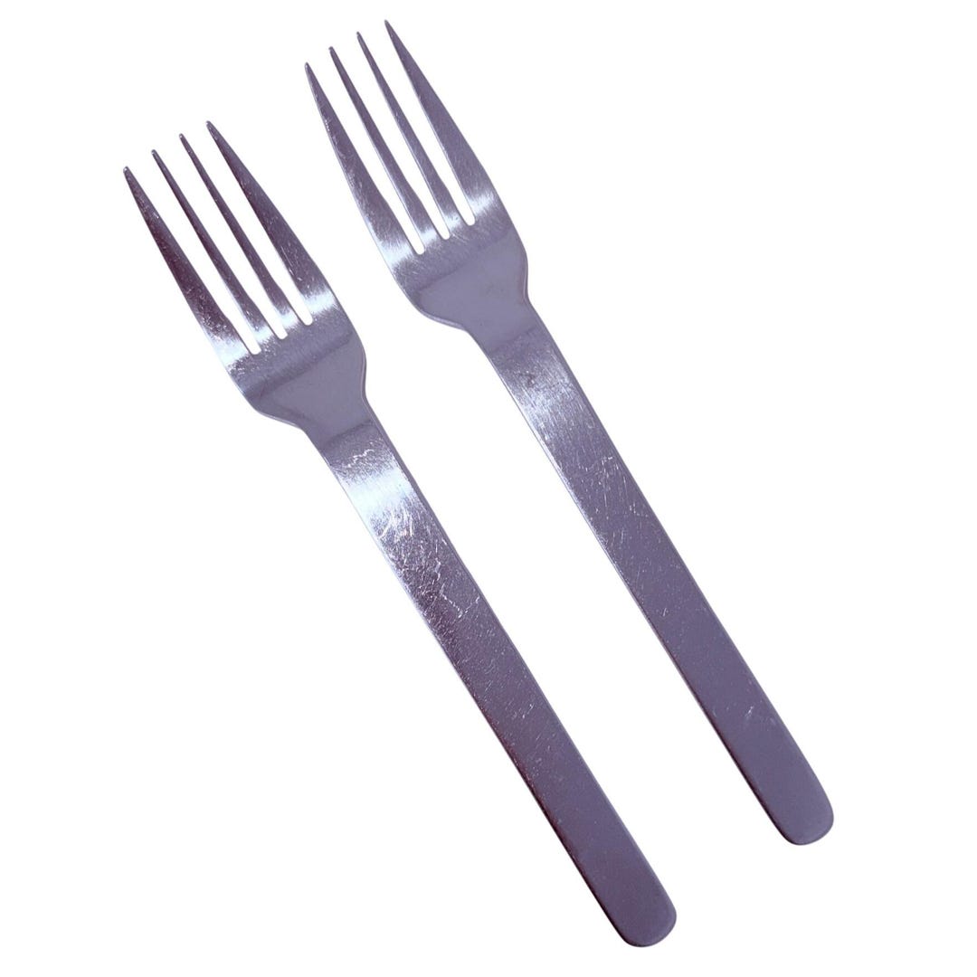 2 Dinner Forks Vintage Veranda Wallace Stainless Steel Flatware ...