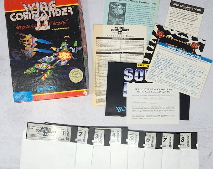 Vintage 1993 Simcity 2000 PC Game: Maxis Big Box Edition With Manuals ...