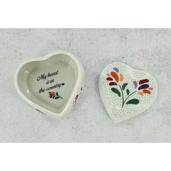 Vintage Galore Perfume Germaine Monteil Heart Trinket… - Gem