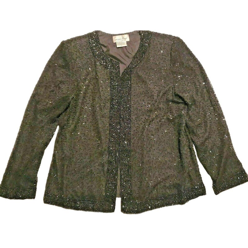 Silk Evening Jacket - Etsy