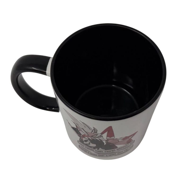 Hazbin Hotel Quirky Husk and Angel Dust Loser Baby Accent Coffee Mug ...