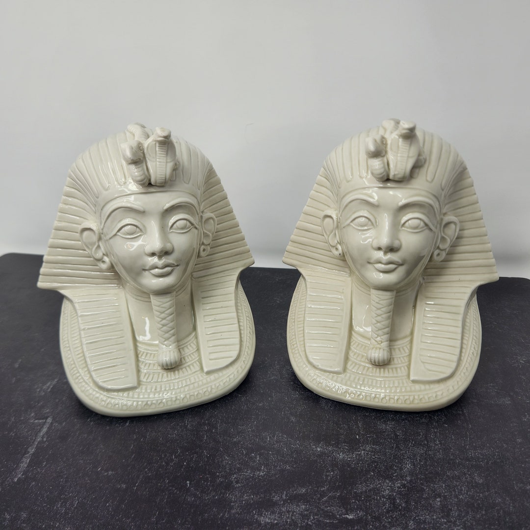 Vintage 1977 Fitz and Floyd FF Egyptian Pharaoh Sphinx 7 Ceramic ...