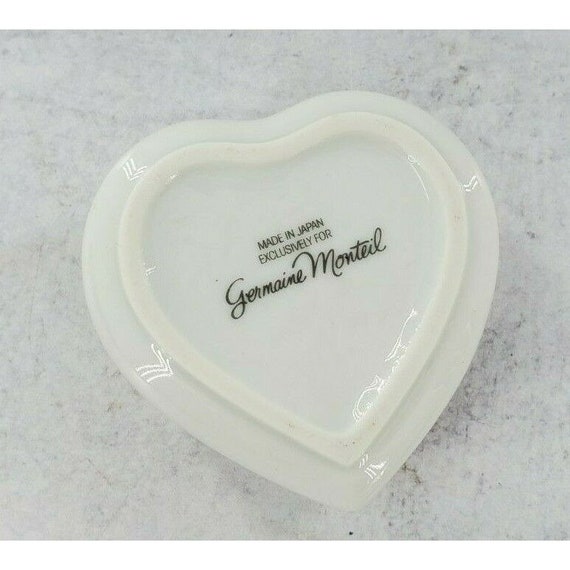 Vintage Galore Perfume Germaine Monteil Heart Trinket… - Gem
