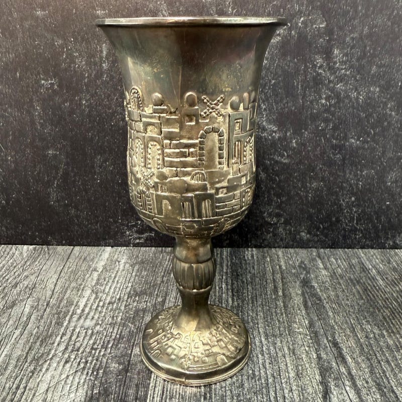 Antique Religious Goblet - Etsy UK