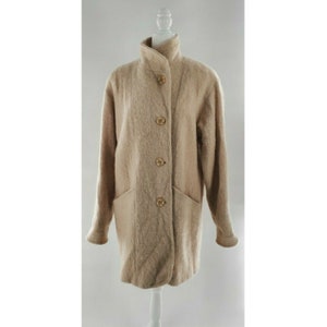 Vintage 1980s MJ Mohair Coat / Full Length / Winter Vintage 1980s MJ Mohair Coat / Full Length / Winter