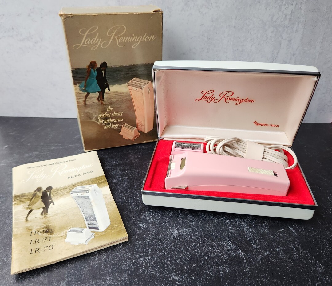 Vintage Lady Remington Electric Shaver Razor Made in Usa Model Lr70 ...