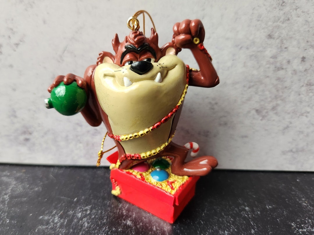 Vintage Danbury Mint Tasmanian Devil Devil TAZ Hanging Christmas ...