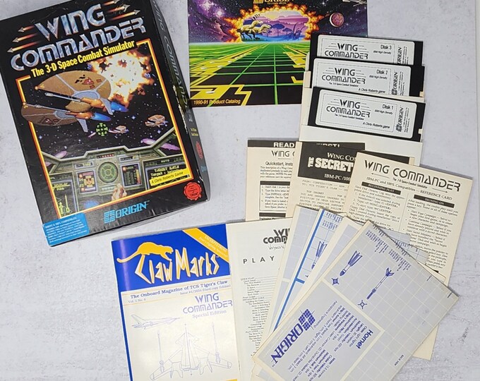 Vintage 1993 Simcity 2000 PC Game: Maxis Big Box Edition With Manuals ...