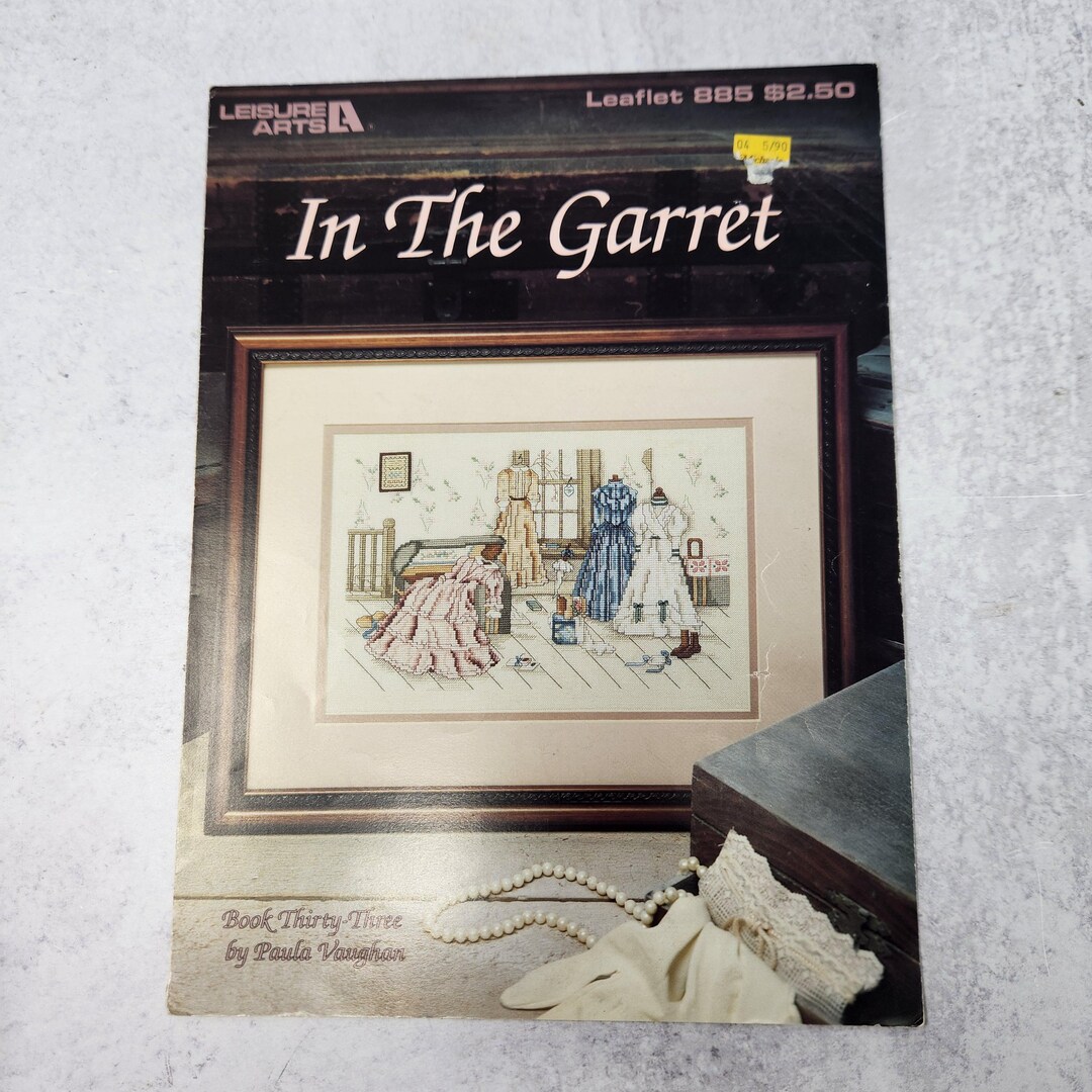 In the Garret Cross Stitch Pattern Leaflet by Paula Vaughn Booklet Book ...