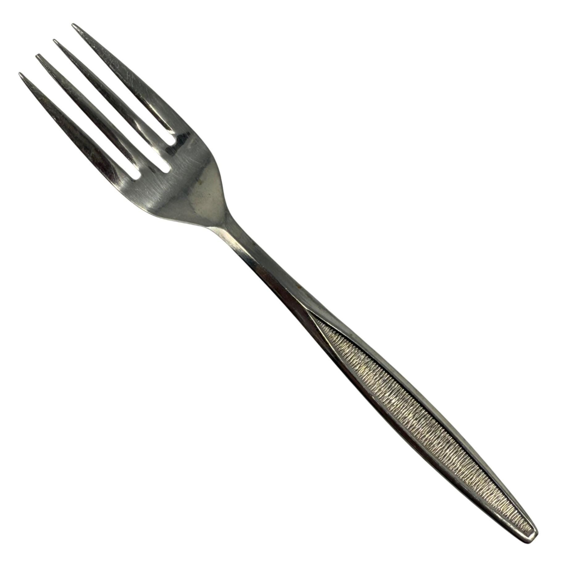 Hull MILAN Stainless Steel Flatware Salad Fork 6 1/2", Silverware ...