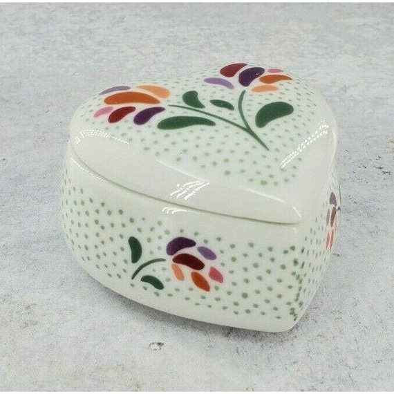 Vintage Galore Perfume Germaine Monteil Heart Trinket… - Gem