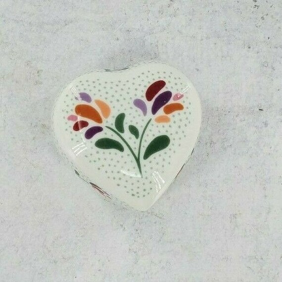 Vintage Galore Perfume Germaine Monteil Heart Trinket… - Gem