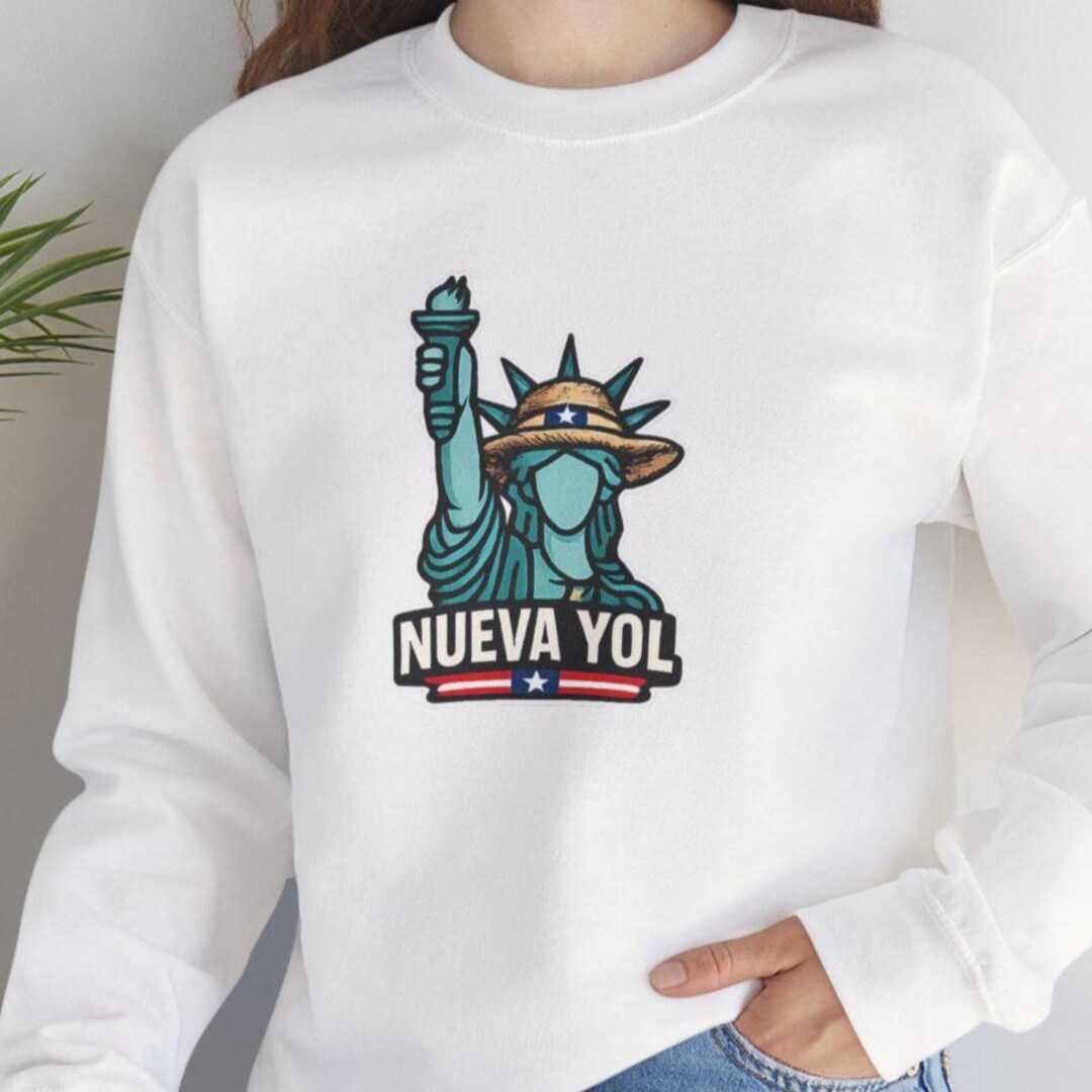 Nueva Yol Sweatshirt - Puerto Rican NYC Crewneck - Boricua Pride ...