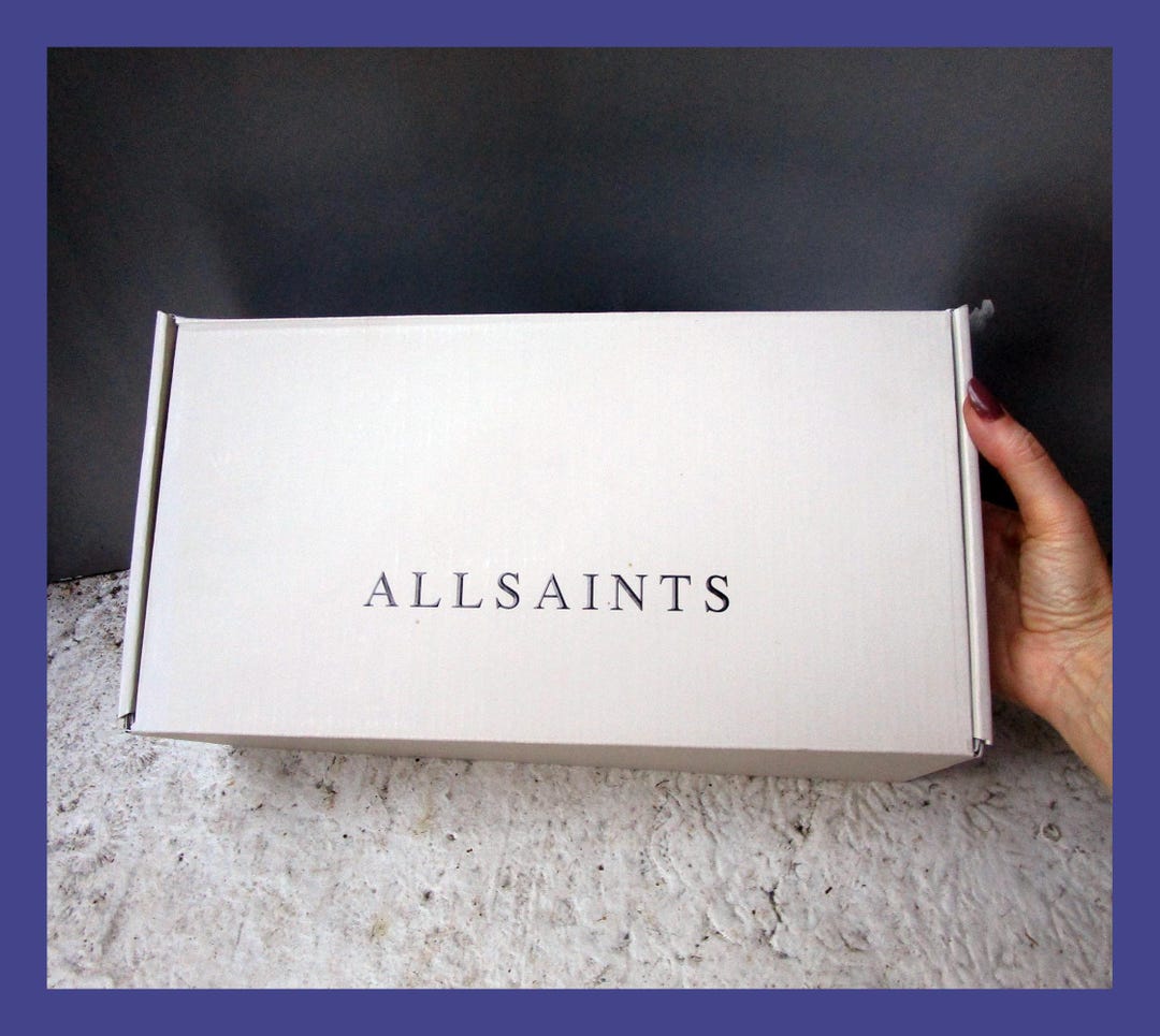 Vintage Allsaints Gift Box: Authentic Brand Name Storage - Etsy