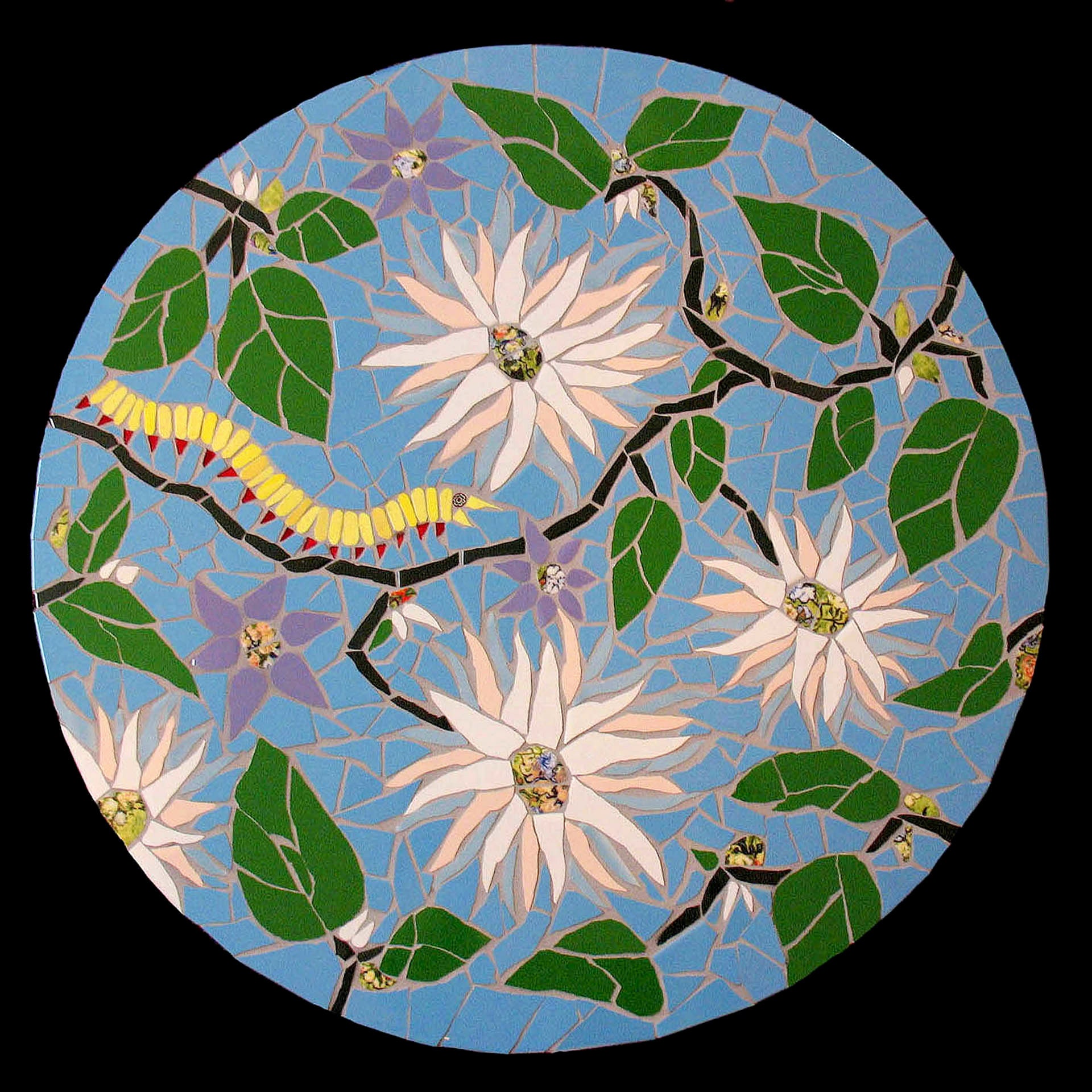 Mosaic Table Top Rainbow Multi Colors - Made to Order - Etsy