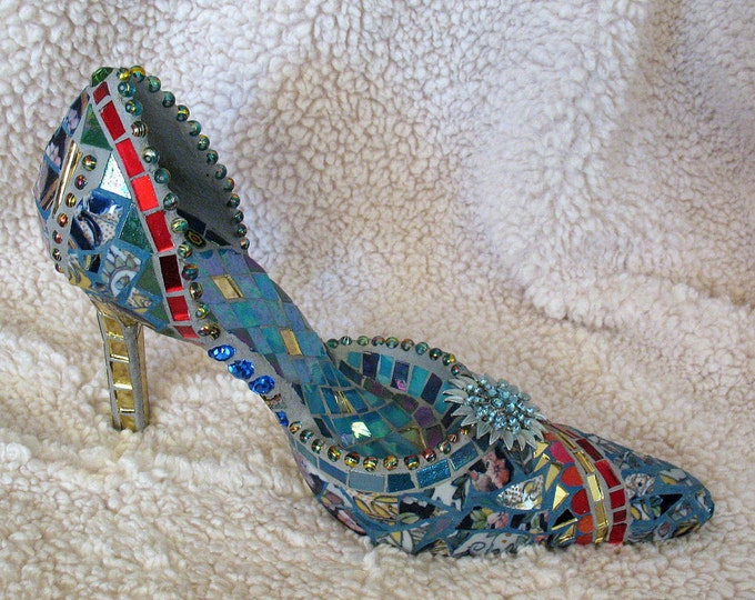 Oriental Bliss - Mosaic Shoe - Etsy