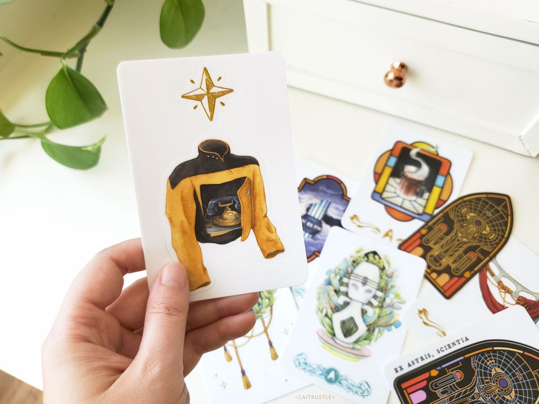 Star Trek Vinyl Sticker Set - Etsy